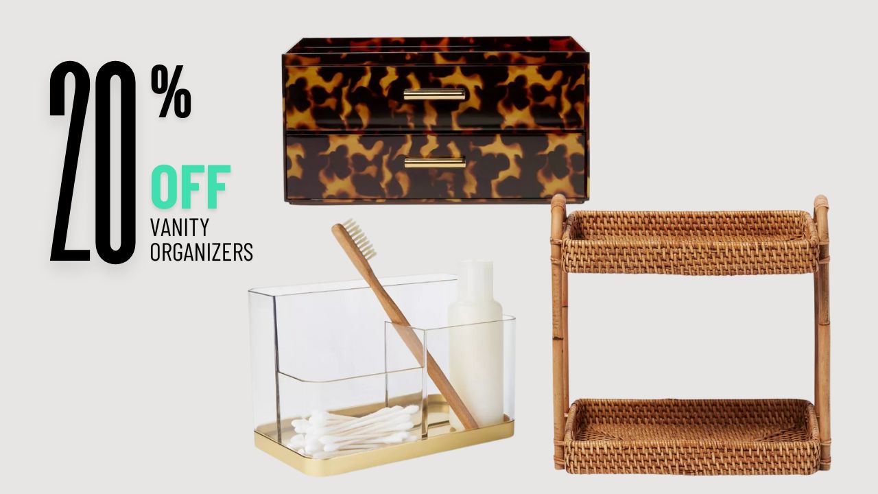 20% Off Threshold Vanity Organizers at Target :: Southern Savers