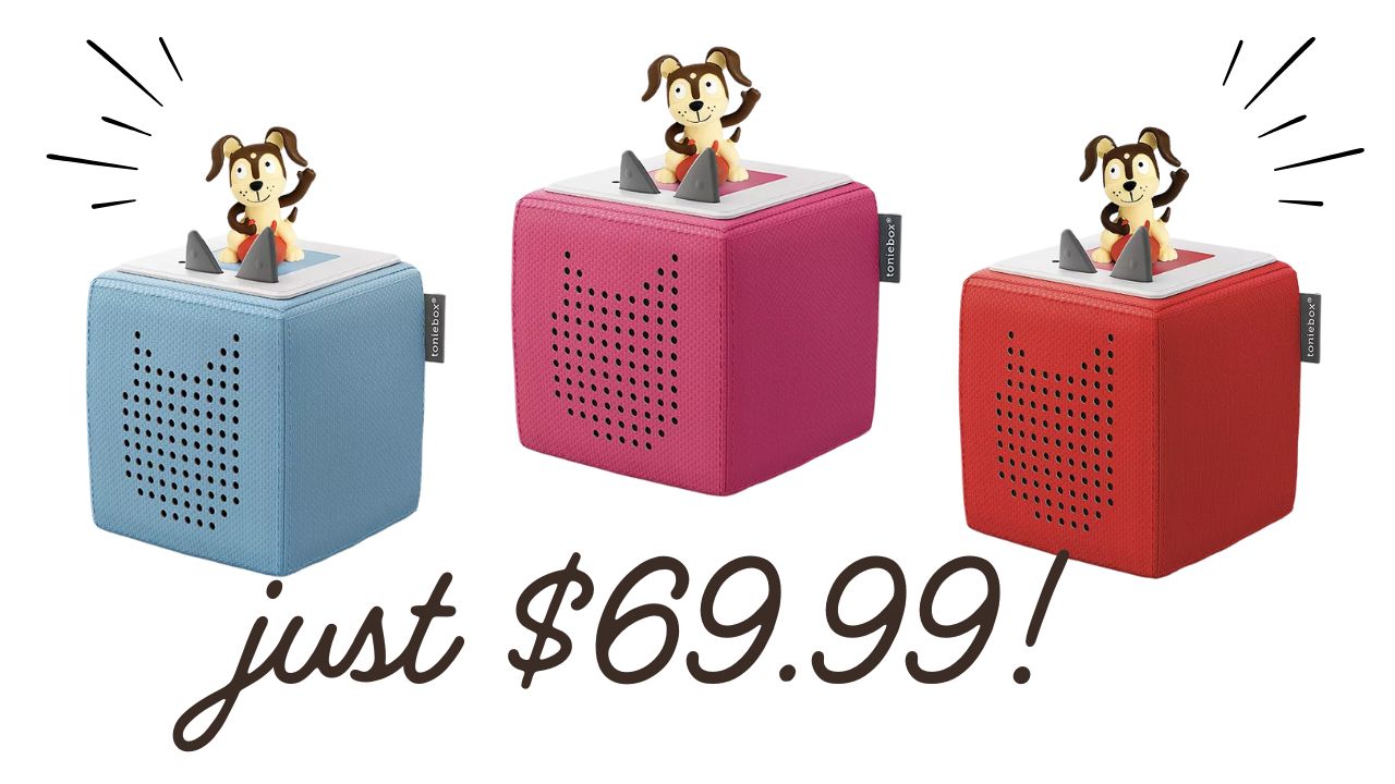 Toniebox Audio Player for Kids Now $69.99 (reg. $100) at Amazon ...