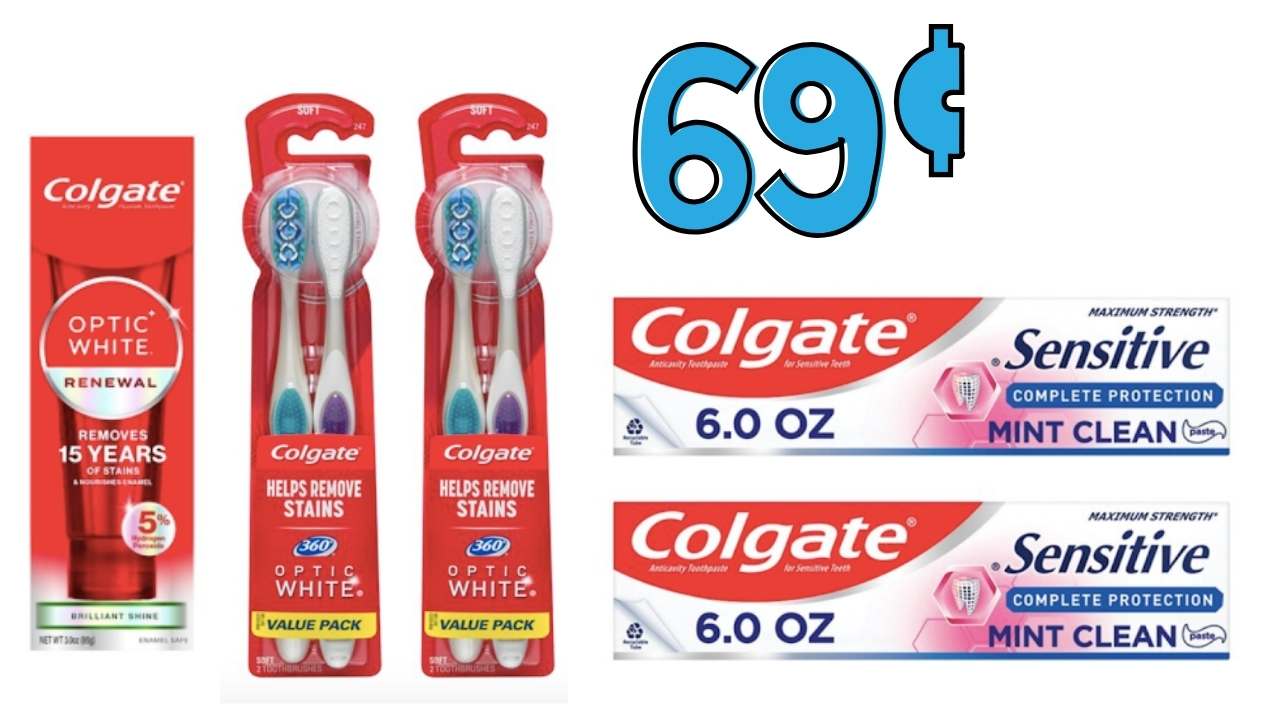 69¢ Colgate Toothbrushes and Toothpaste at CVS :: Southern Savers