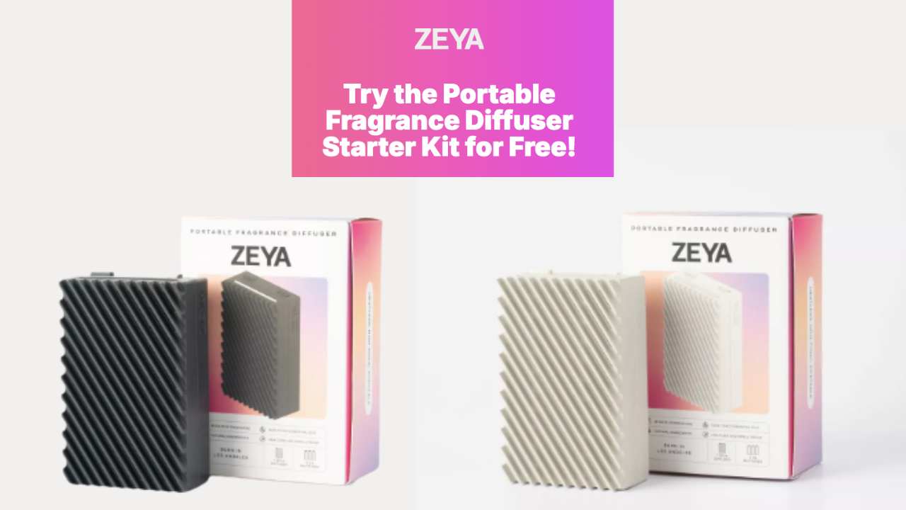 FREE Zeya Portable Diffuser Starter Kit at Target :: Southern Savers