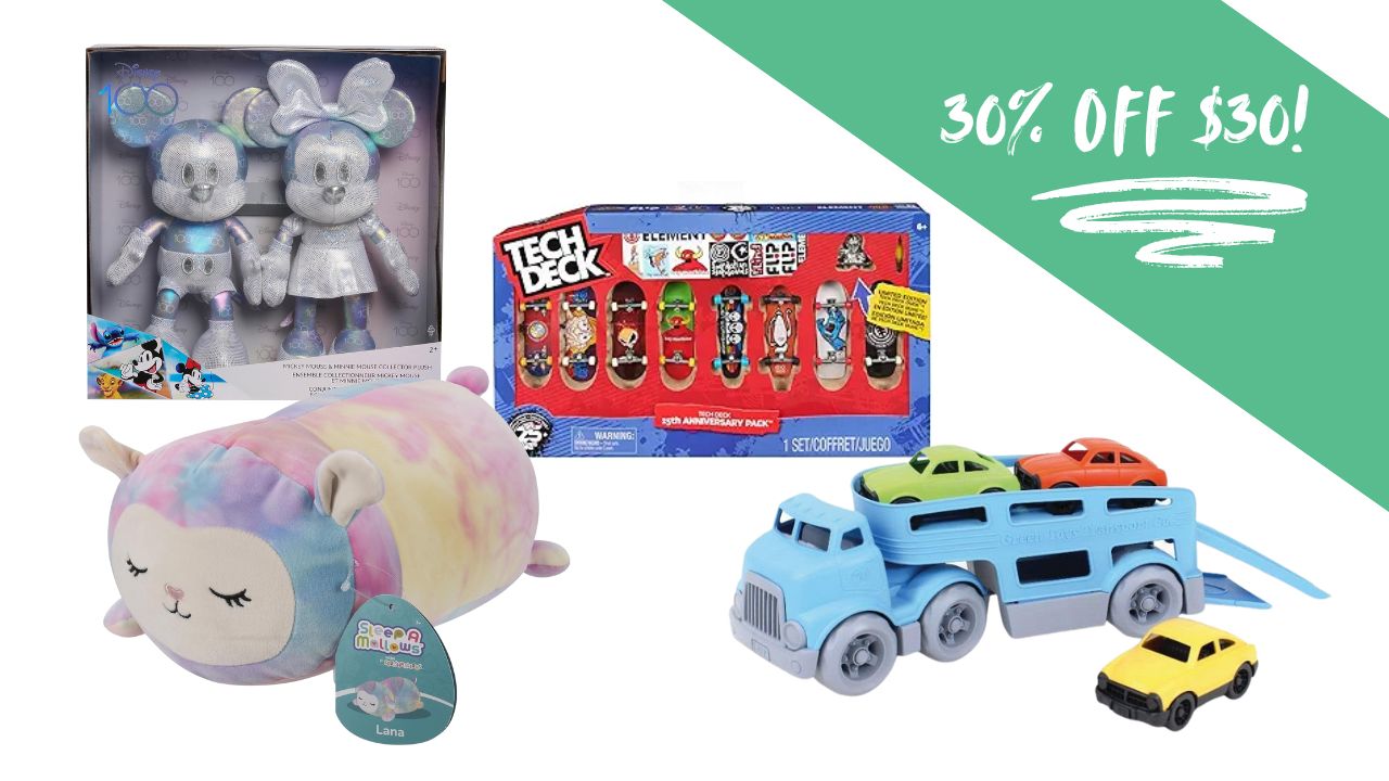Save 30% When You Spend $30 on Select Popular Toys at Amazon ...