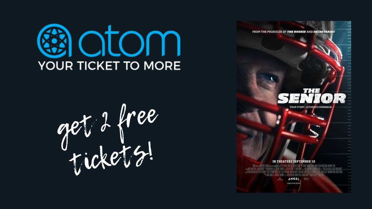 Get TWO Free Movie Tickets to The Senior with Atom Tickets :: Southern ...