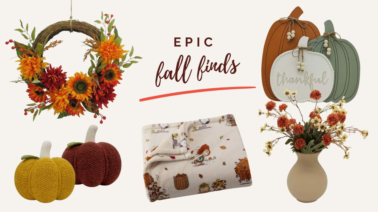 Kohl's Epic Finds | Fall Decor For the Entire House! :: Southern Savers