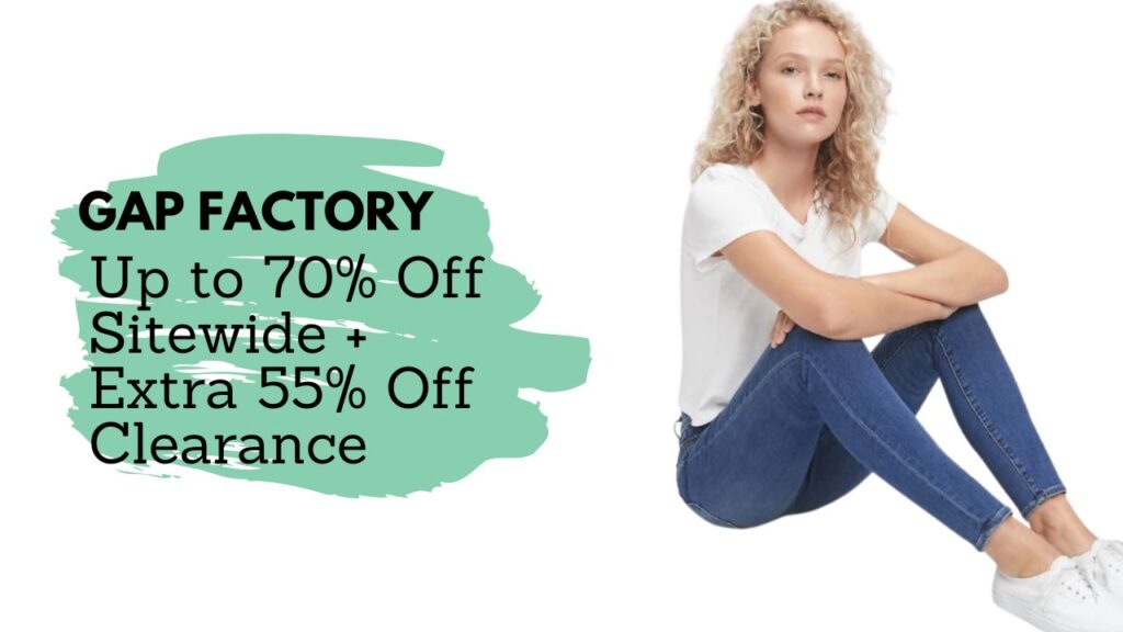 Up to 70% Off at Gap Factory + Extra 10% Off :: Southern Savers