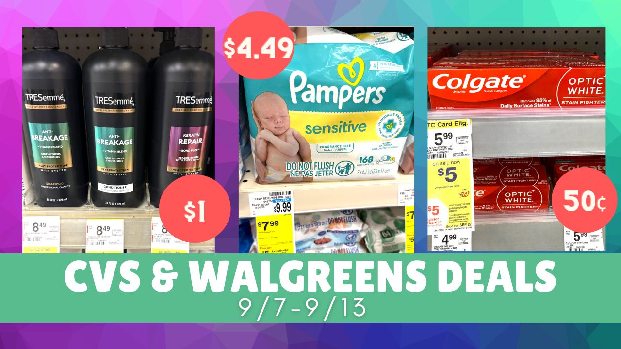 Video: Top CVS & Walgreens Deals 9/7-9/13 :: Southern Savers