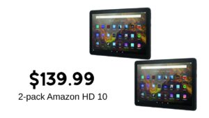 Amazon Fire HD 10 Tablet 32 GB 2-Pack Bundle $139.99 on HSN :: Southern ...