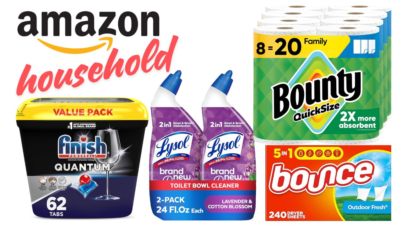 Amazon Savings on Household Essentials | $15 off $60 :: Southern Savers