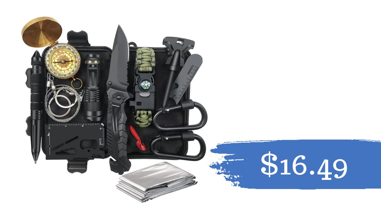 14-Piece Survival Kit Just $16.49 at Amazon (reg. $33) :: Southern Savers