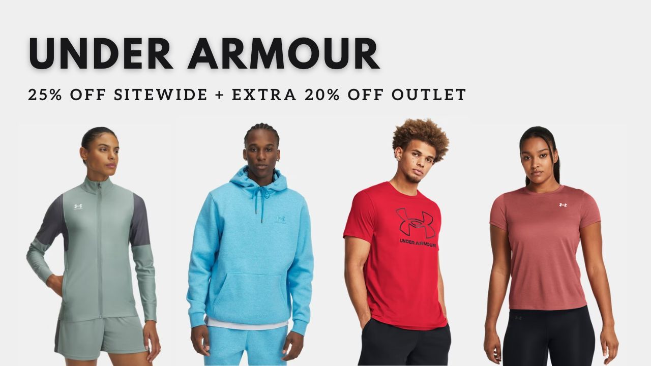 Under Armour 25% Off $99 + Extra 20% Off Outlet! :: Southern Savers