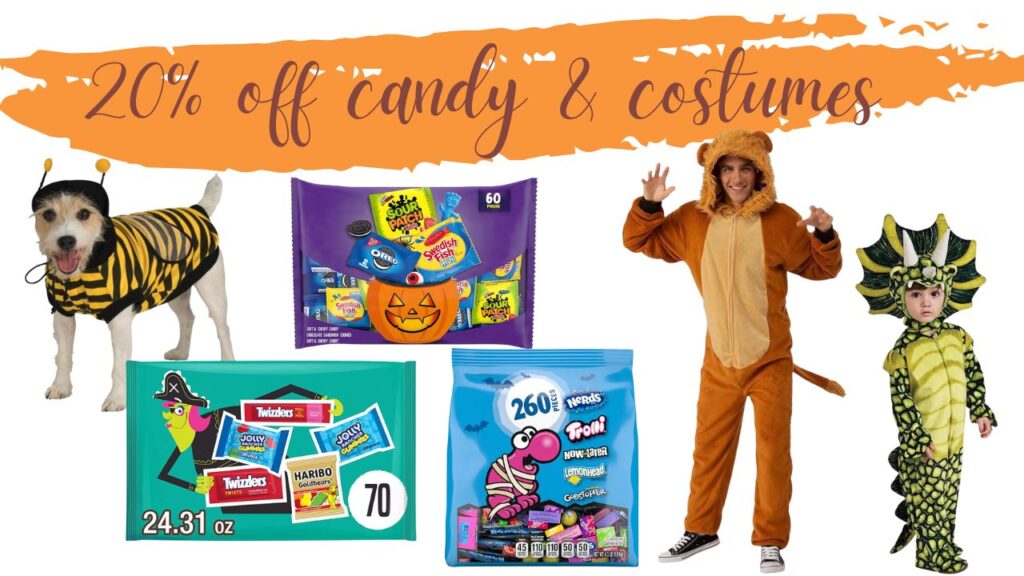Amazon Deal | Get 20% Off 3+ Candy & Costumes! :: Southern Savers