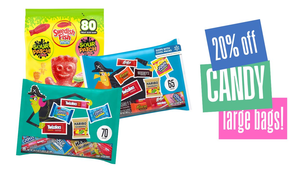 20% Off Large Bags of Candy When You Buy (3) :: Southern Savers
