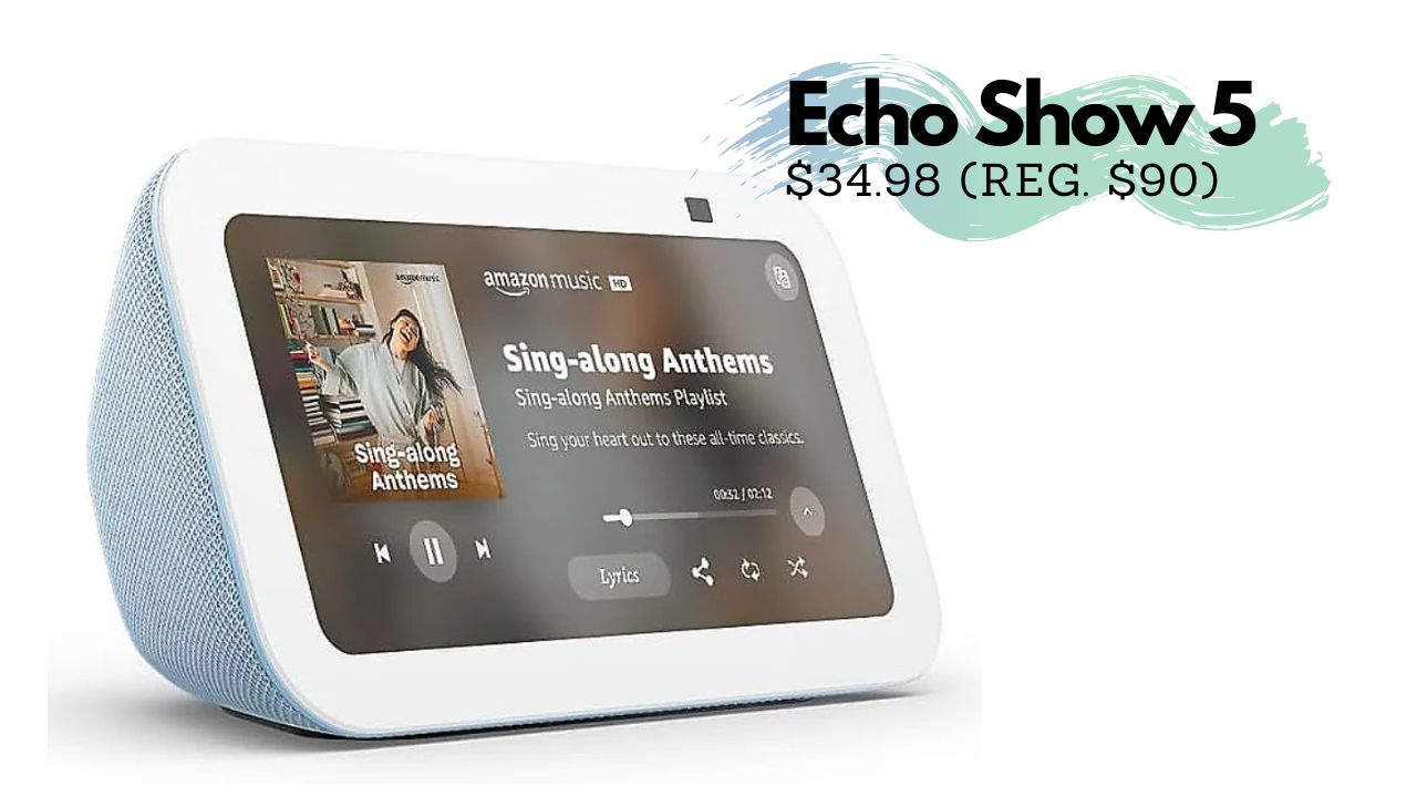Amazon Echo Show 5 Smart Display w/ Alexa $34.98 Shipped (reg. $90 ...