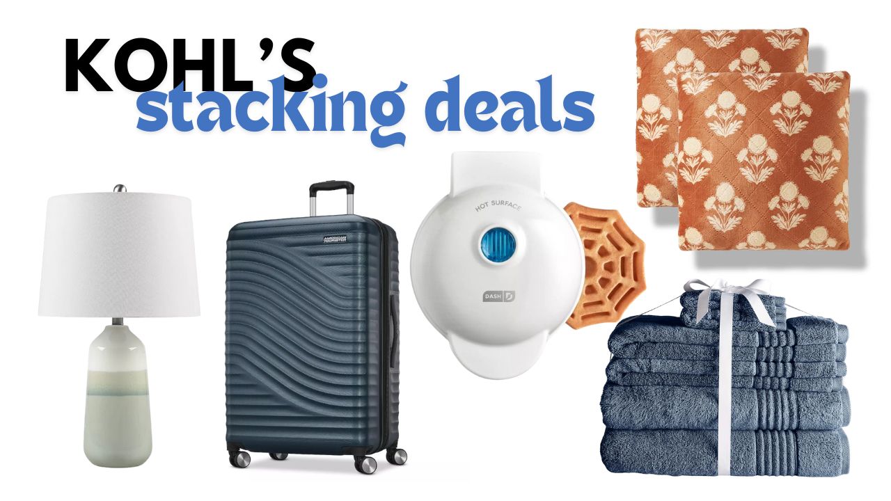 Kohl's Stacking Offers | Super Sweet Home Deals!! :: Southern Savers