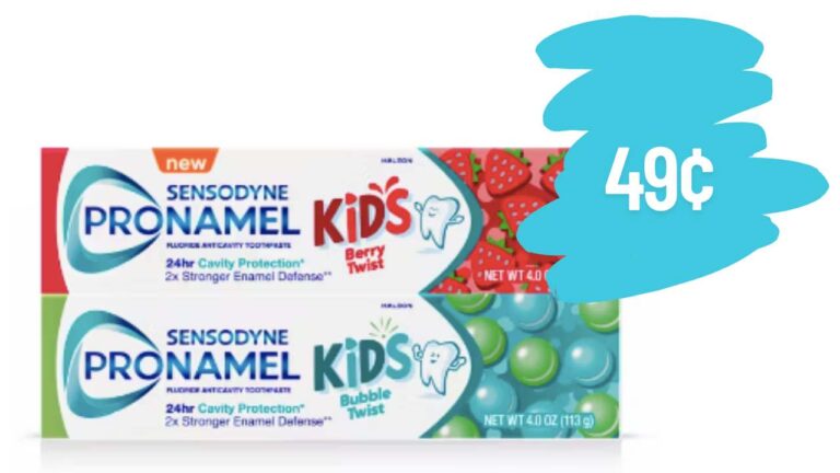 49¢ Sensodyne Pronamel Kids' Toothpaste at CVS! :: Southern Savers