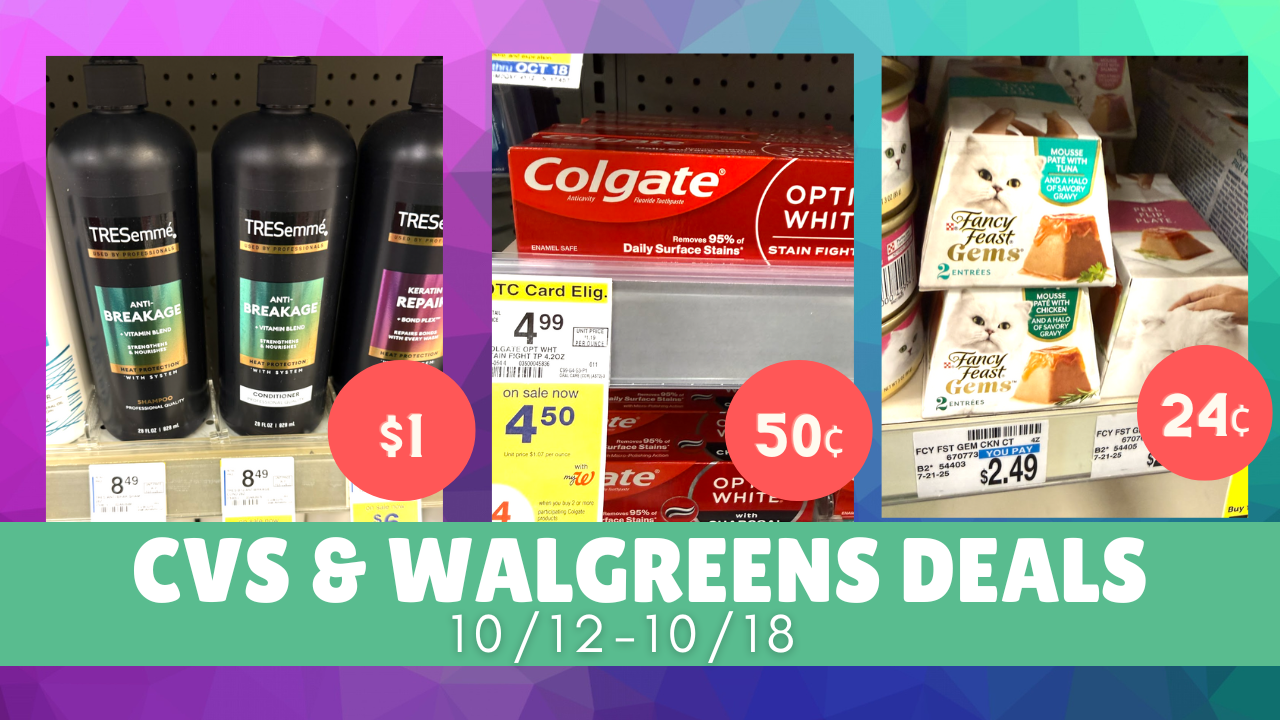 Video: Top CVS & Walgreens Deals 10/12-10/18 :: Southern Savers