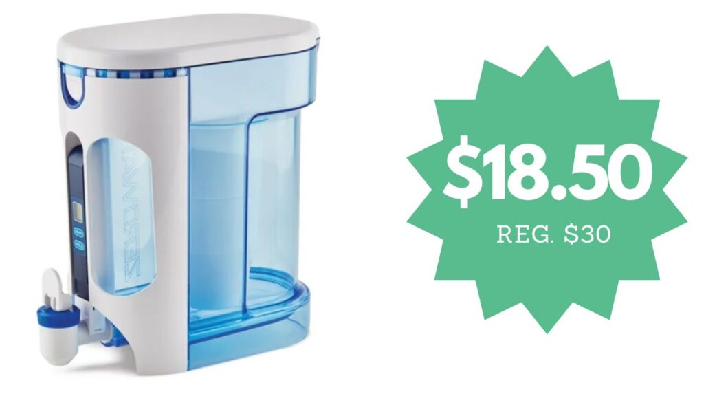 ZeroWater 5-Stage Water Filter Pitcher Just $18.50 (Reg. $30 ...