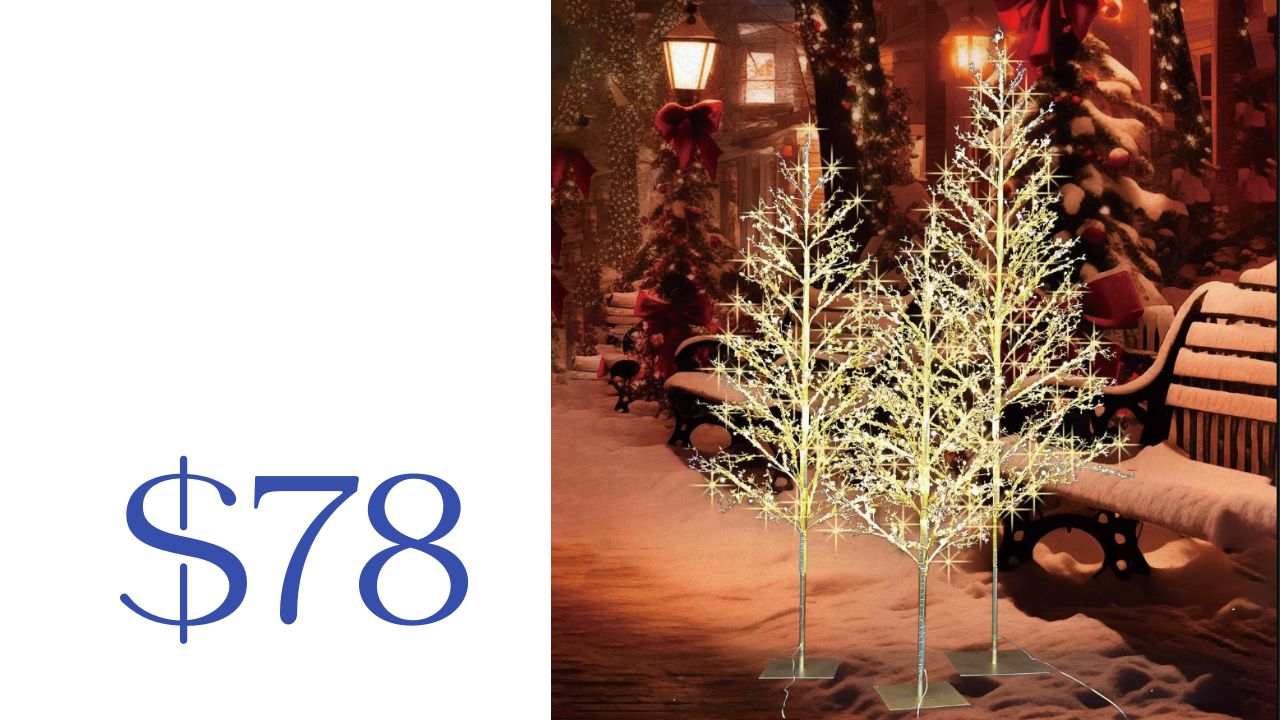 My Texas House Twinkling Christmas Tree 3-Pack $78 at Walmart (reg ...