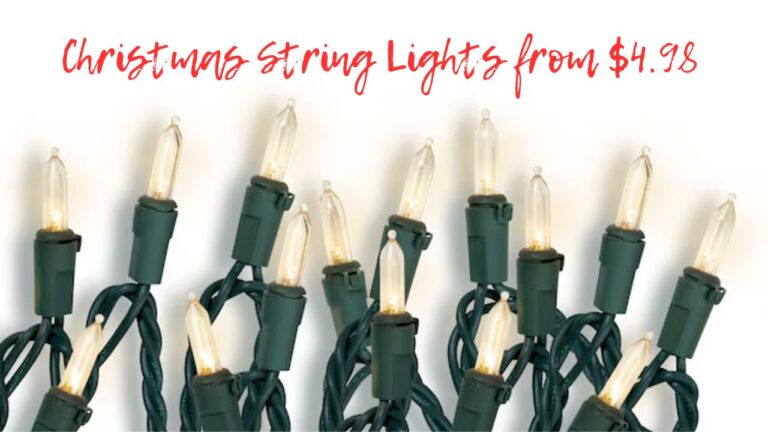 Lowe's Christmas String Lights Starting at $4.98 (reg. $9)! :: Southern ...