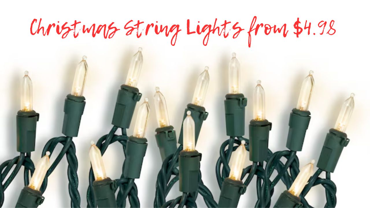 Lowe's Christmas String Lights Starting at $4.98 (reg. $9)! :: Southern ...