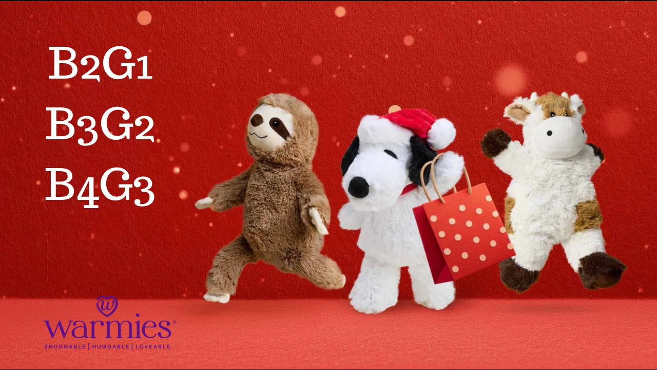 Warmies Are on Sale!! B2G1, B3G2, or B4G3 Free! | Ends Tonight ...