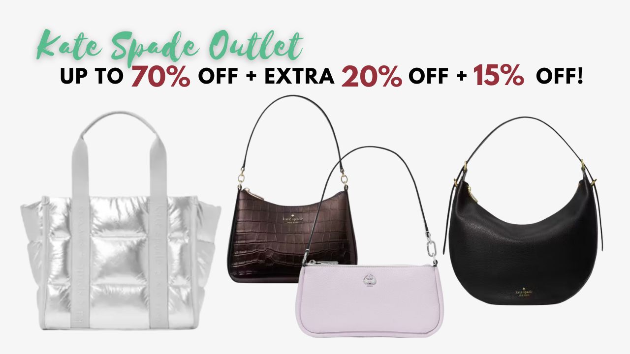 Kate Spade Bags for Bargain Prices w/ Stacking Deals | Ends Today ...