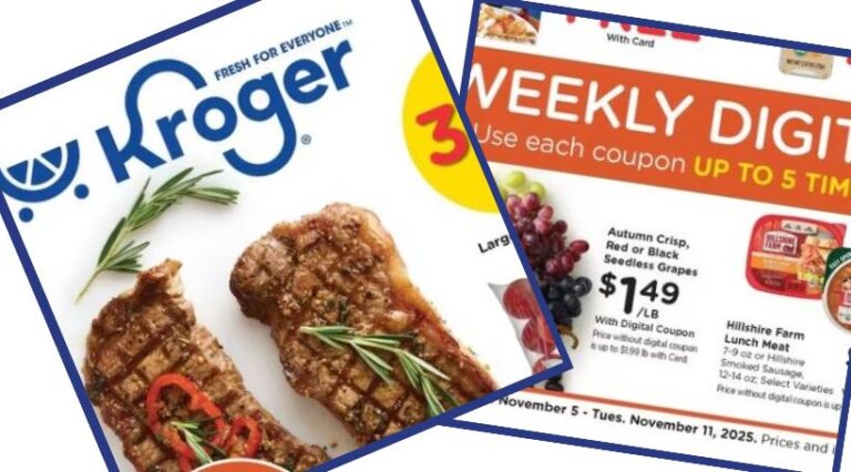 Kroger Weekly Ad: 11/5-11/11 :: Southern Savers