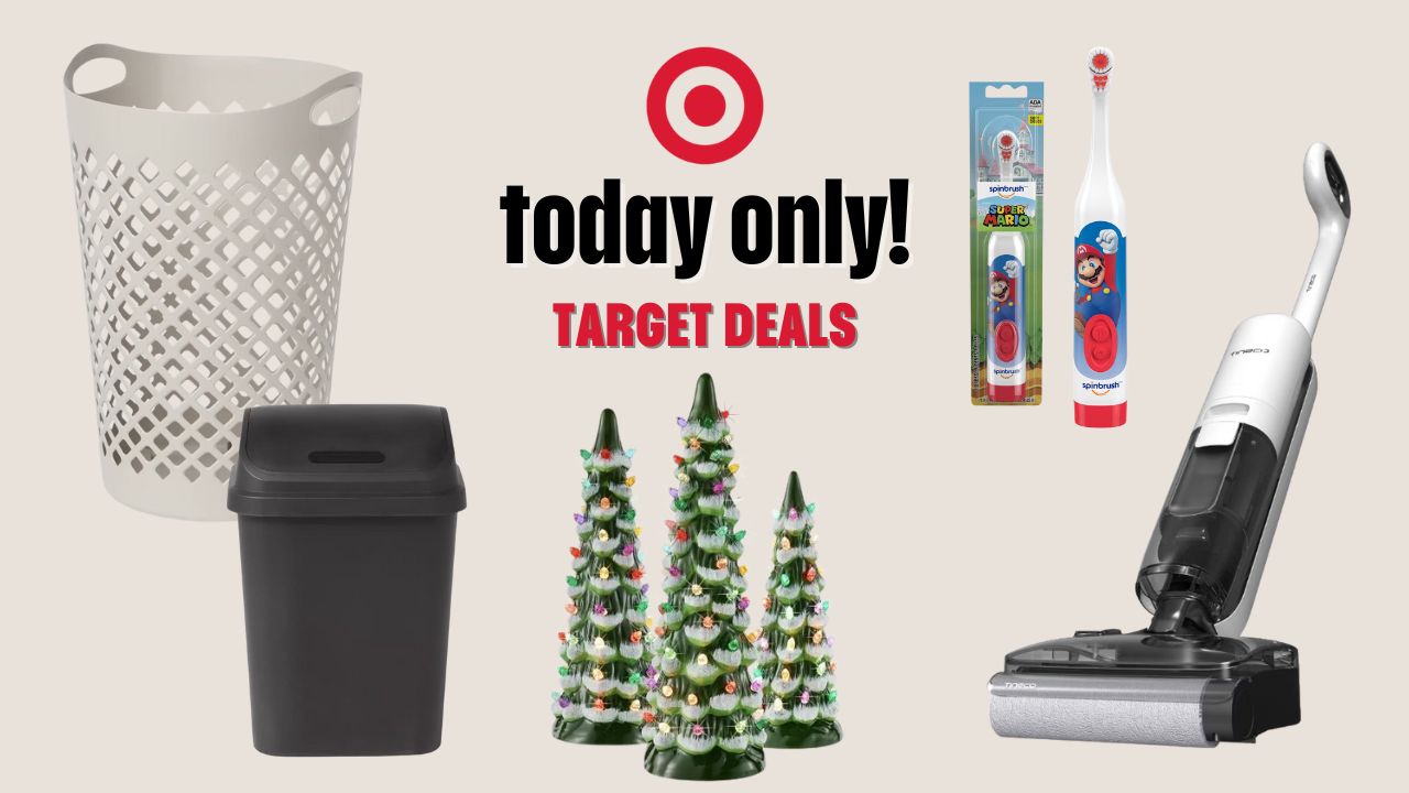 Today Only Target Deals | 50% Off Holiday Decor, 30% Off Brightroom ...