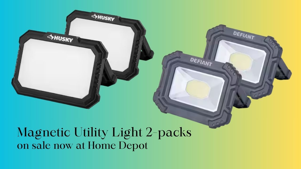 Husky Rechargeable Magnetic Utility Light 2-Pack $19.88 (reg. $36 ...