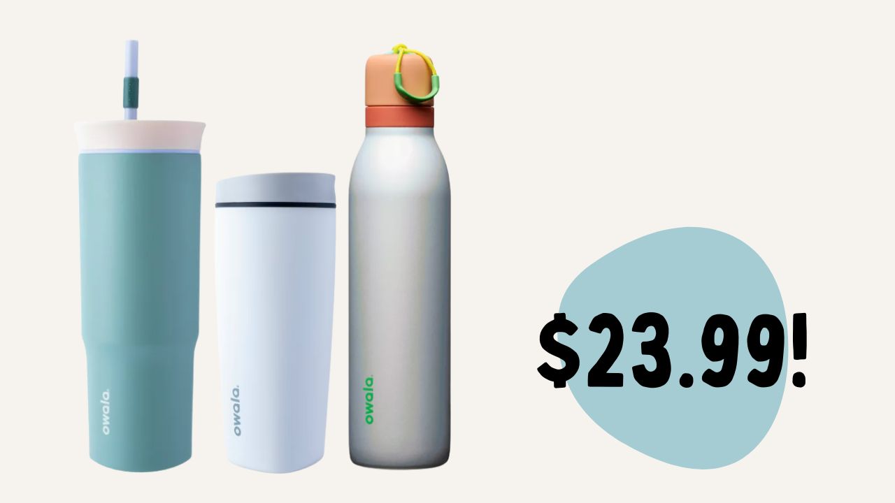 Owala FreeSip 24-Ounce Water Bottles Now $23 at Target (reg. $30 ...