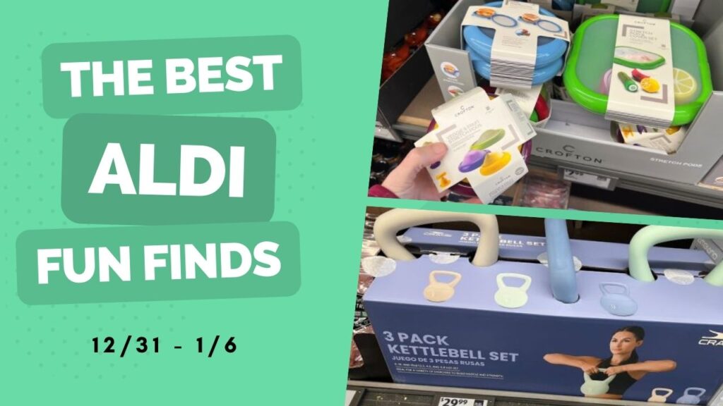 Aldi Fun Finds | Create a Home Gym for Cheap, Organize & More ...
