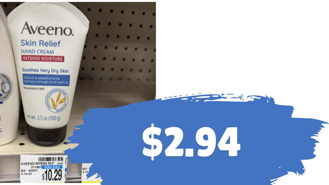 $2.94 Aveeno Hand Lotion at CVS (reg. $10.59) :: Southern Savers