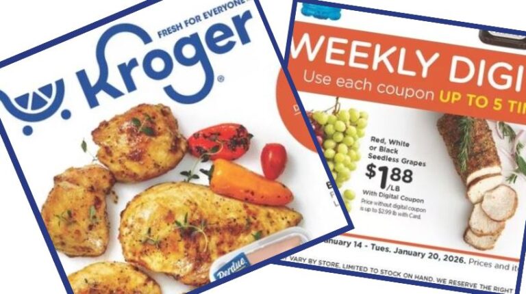 Kroger Weekly Ad: 1/14-1/20 :: Southern Savers
