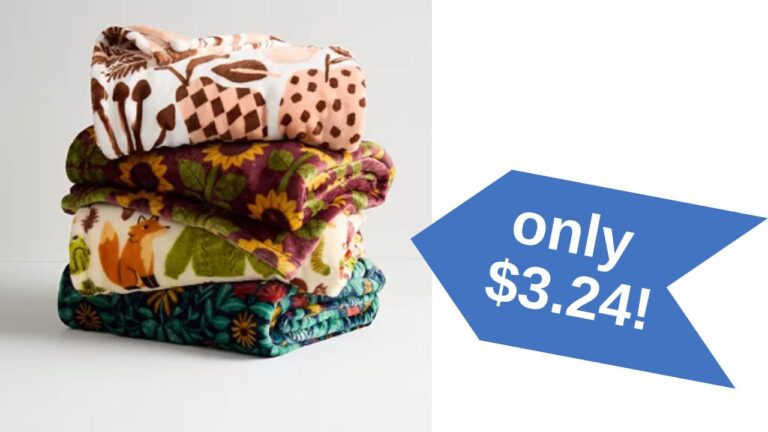 Kohl's | The Big One Plush Throw As Low As $3.24 (reg. $15 ...