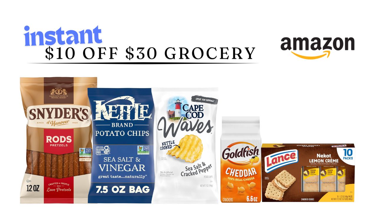Instant $10 off $30 Amazon Grocery Savings! :: Southern Savers