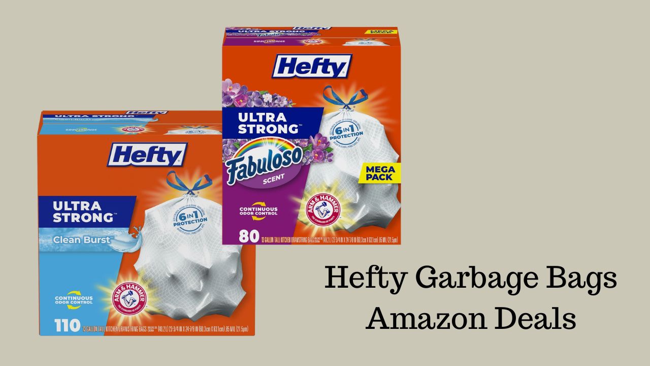 Hefty Ultra Strong 13-Gallon Garbage Bags 110-Count For $10.87 (reg. $14.83) :: Southern Savers