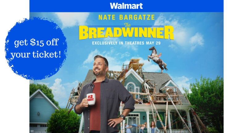$15 Off Movie Ticket to Breadwinner When You Spend $50 on Walmart.com ...